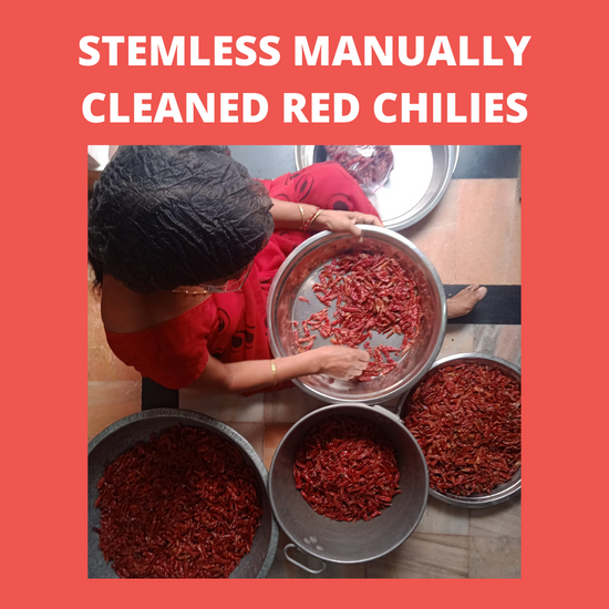 Mathania whole red chilli from Rajasthan – INDIANA ORGANIC