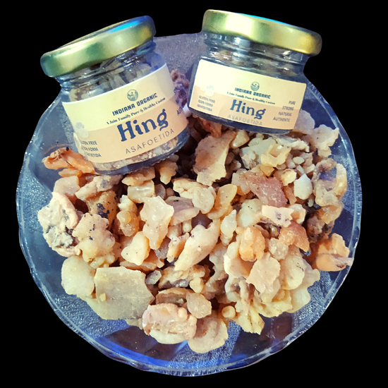 Buy Indiana Organic Asafoetida Gluten Free Pure Whole Hing – INDIANA ...
